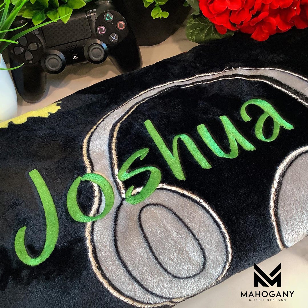 Custom Glow in the Gaming Blanket, Custom Glow in the Dark Blanket ...