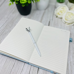 Personalized Journal, Red and White, Notebook, Custom Journal, Custom ...