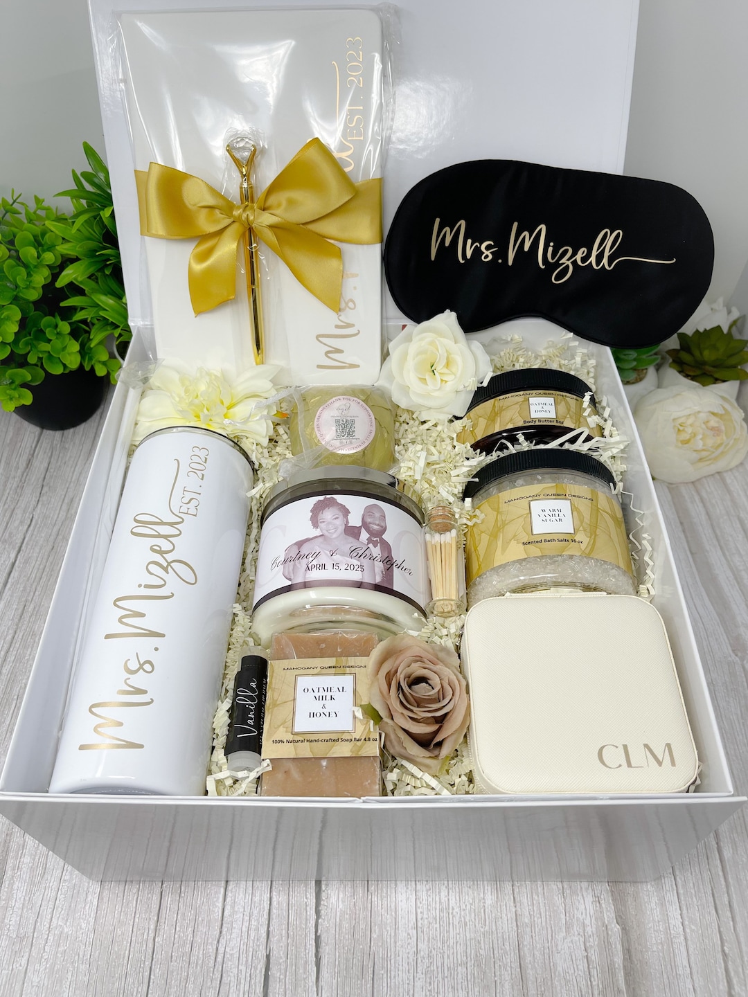 Bride Gift Box, Bridal Shower, Wedding Gift, Personalized Gift ...