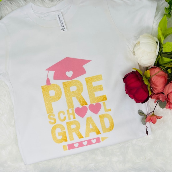 Preschool Graduation T Shirts - Etsy