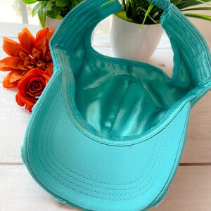 Distressed Ponytail Cap, Satin Lined Cap, Satin Lined Ponytail Caps ...