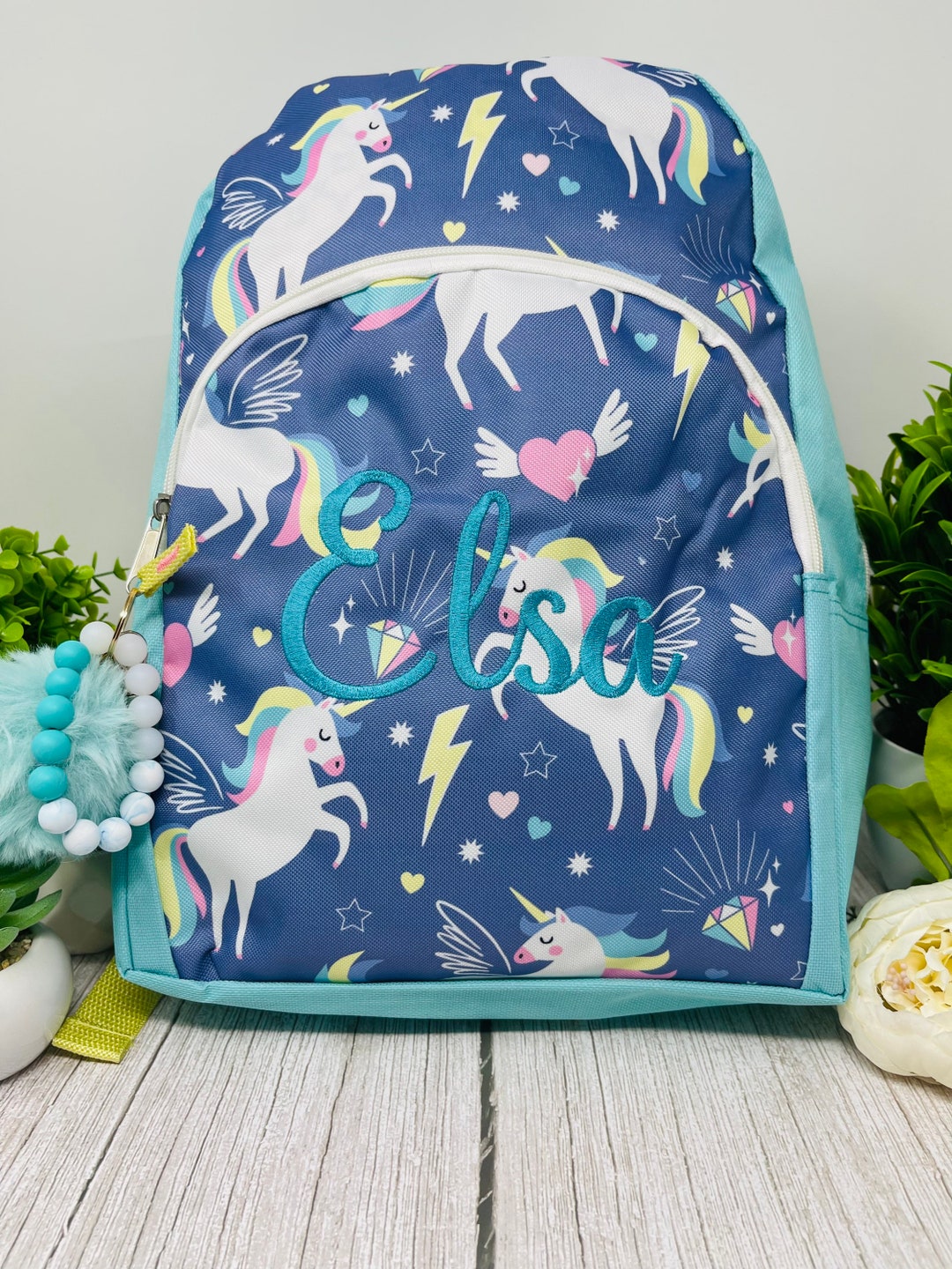 Personalized Girls Backpack, Back to School, Embroidered Backpack, Name ...