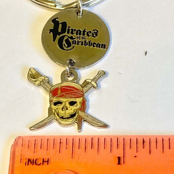 Vintage Disney Pirates of the Caribbean Keychain Keyr… - Gem