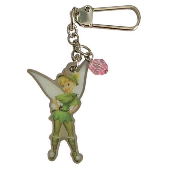 Vintage Disney Tinker Bell Tinkerbell Clip On Charm F… - Gem