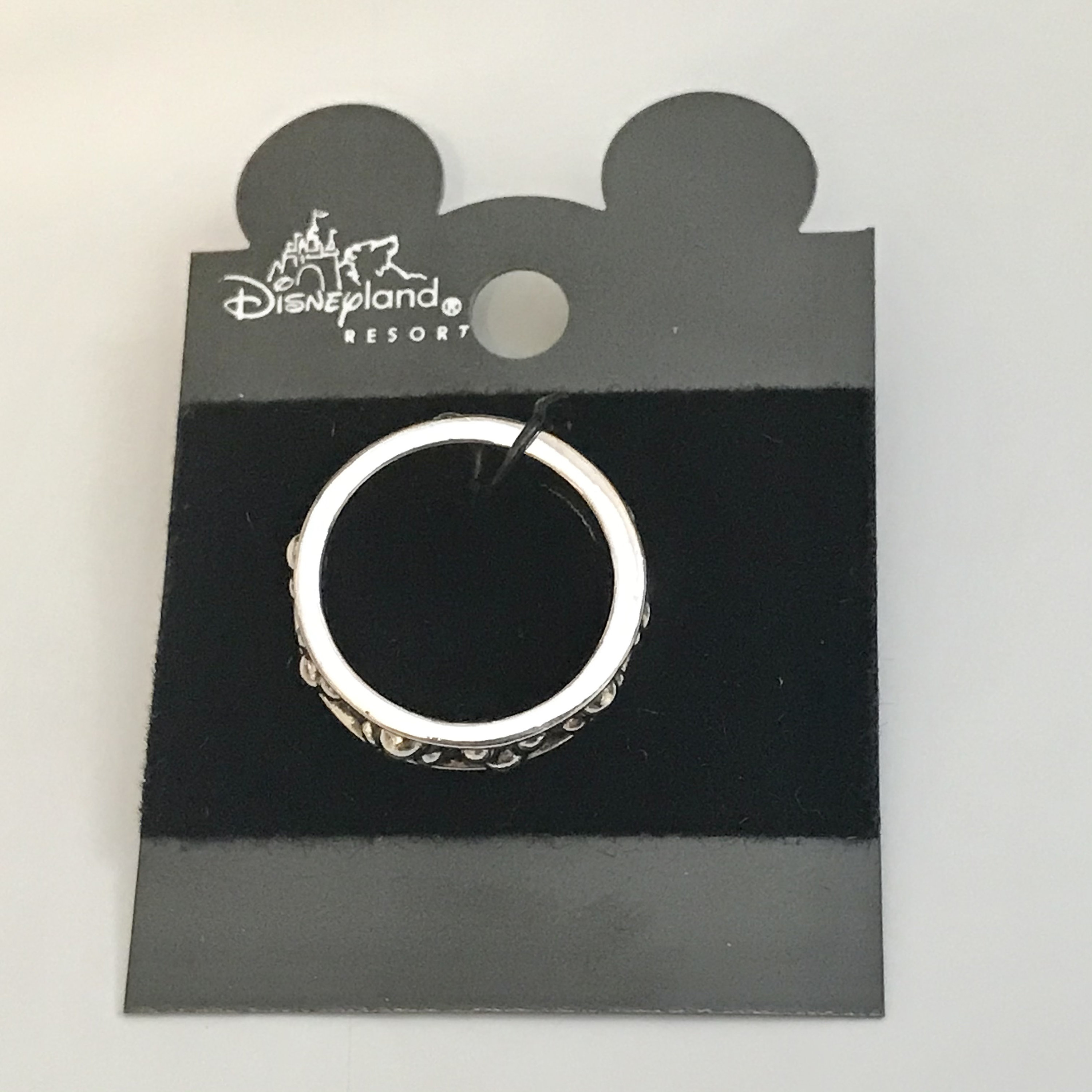 Vintage Disney Mickey Mouse Icon Eternity Ring Band Silver | Etsy