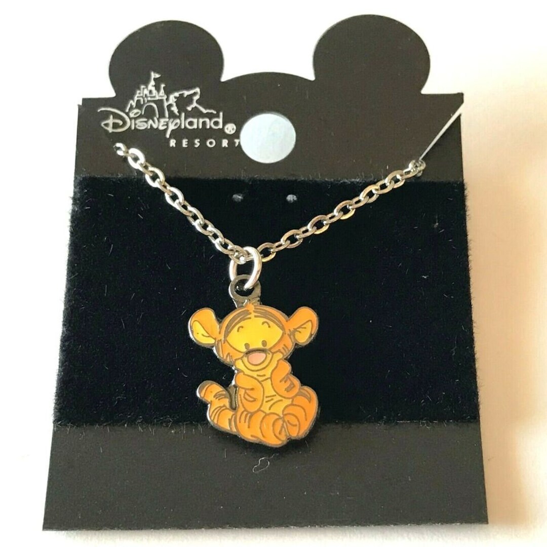 Vintage Disney Tigger Winnie the Pooh Necklace Charm 18 - Etsy
