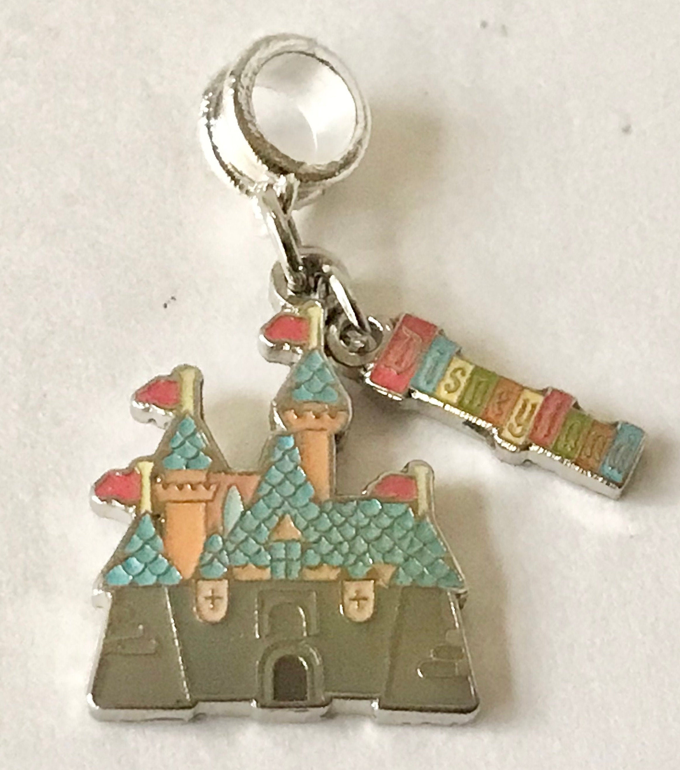 Vintage Disney Cinderella Castle Charm European Bracelet Style - Etsy UK