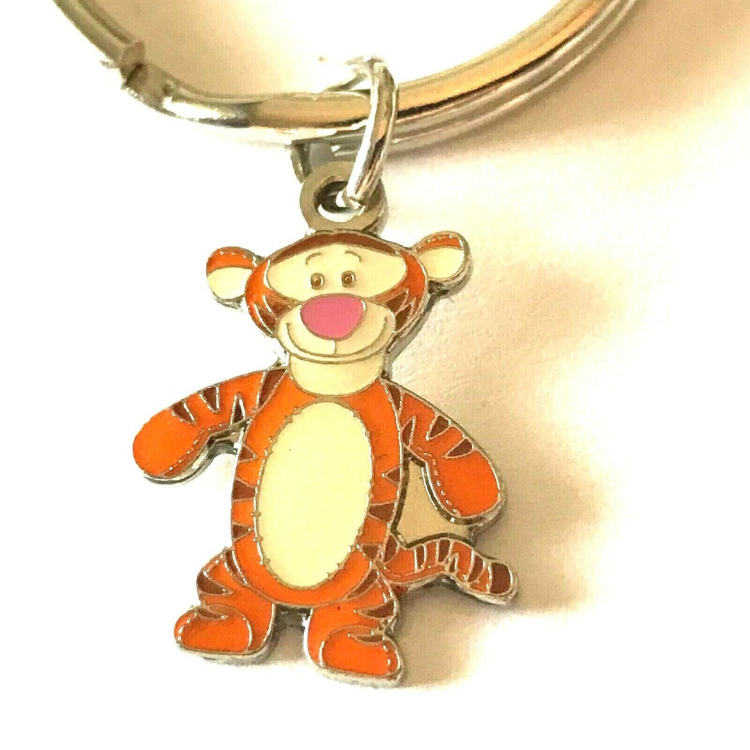 Vintage Disney Tigger Keychain Keyring Winnie the Pooh Vintage ...