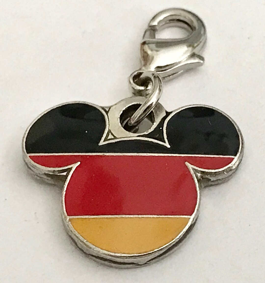 Vintage Disney German Flag Mickey Mouse Ears Charm Epcot for Charm ...