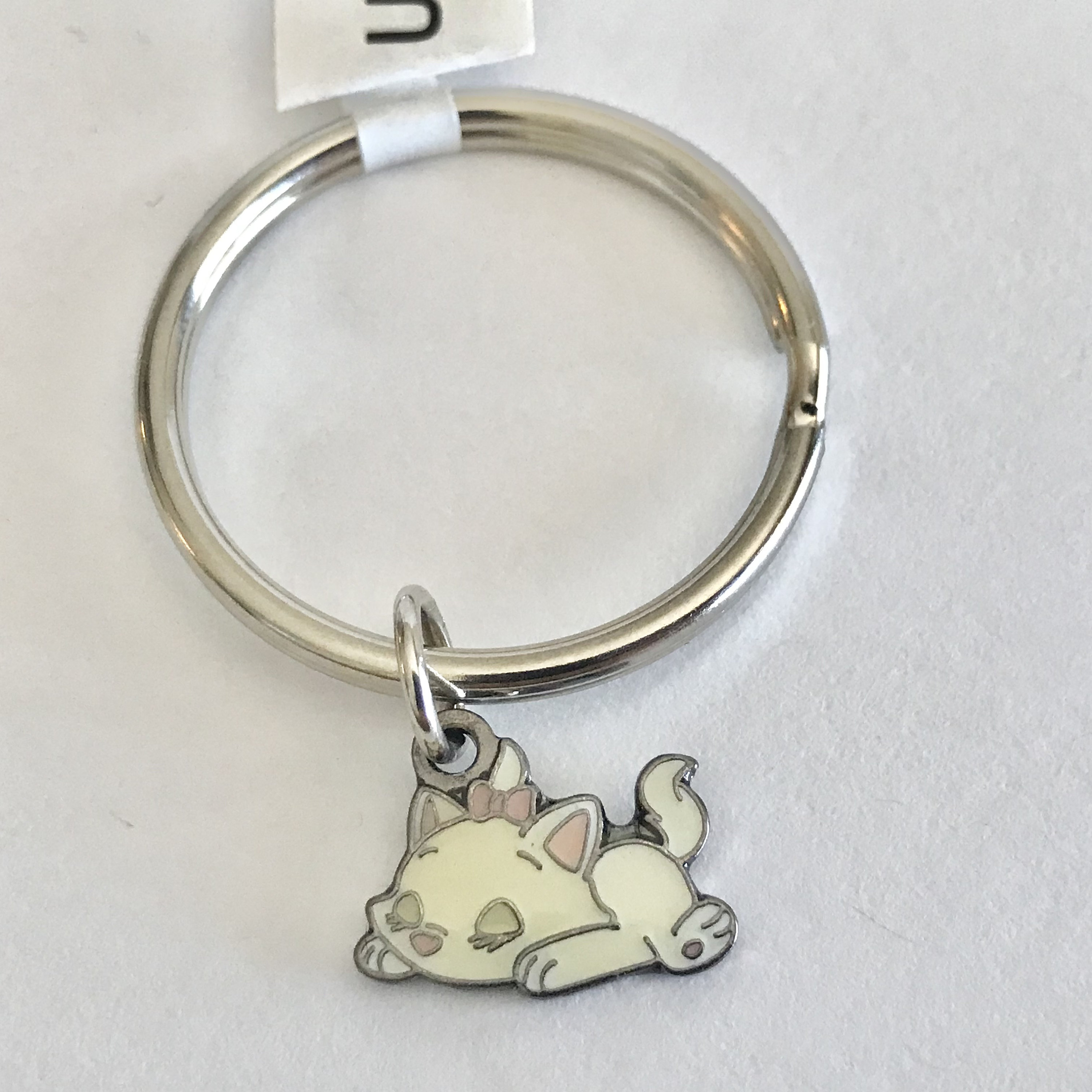 Vintage Disney Aristocats Marie Cat Keychain Keyring Disneyana | Etsy