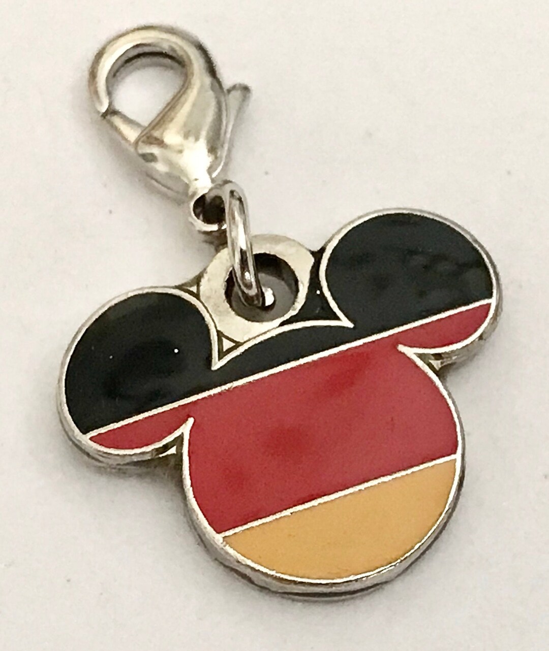 Vintage Disney German Flag Mickey Mouse Ears Charm Epcot for Charm ...