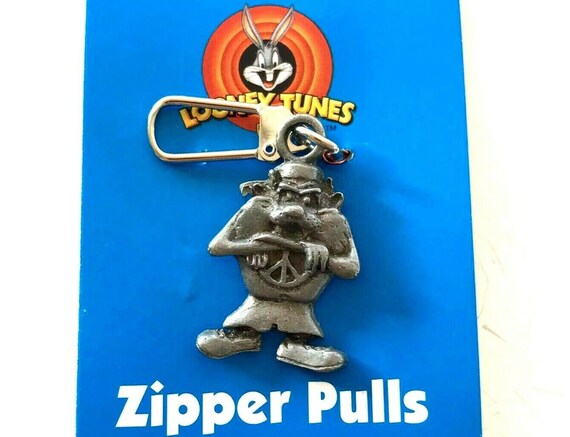 Vintage Taz Tazmanian Devil Zipper Pull Purse Charm Looney | Etsy