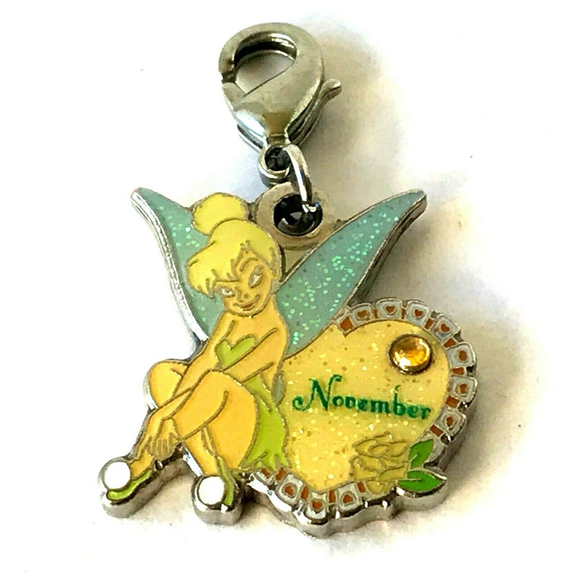 Vintage Disney Tinkerbell Tinker Bell Charm November | Etsy