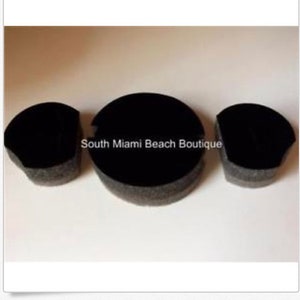 Vintage Disney Mickey Mouse Jewelry Box Keepsake Trinket Black Felt ...