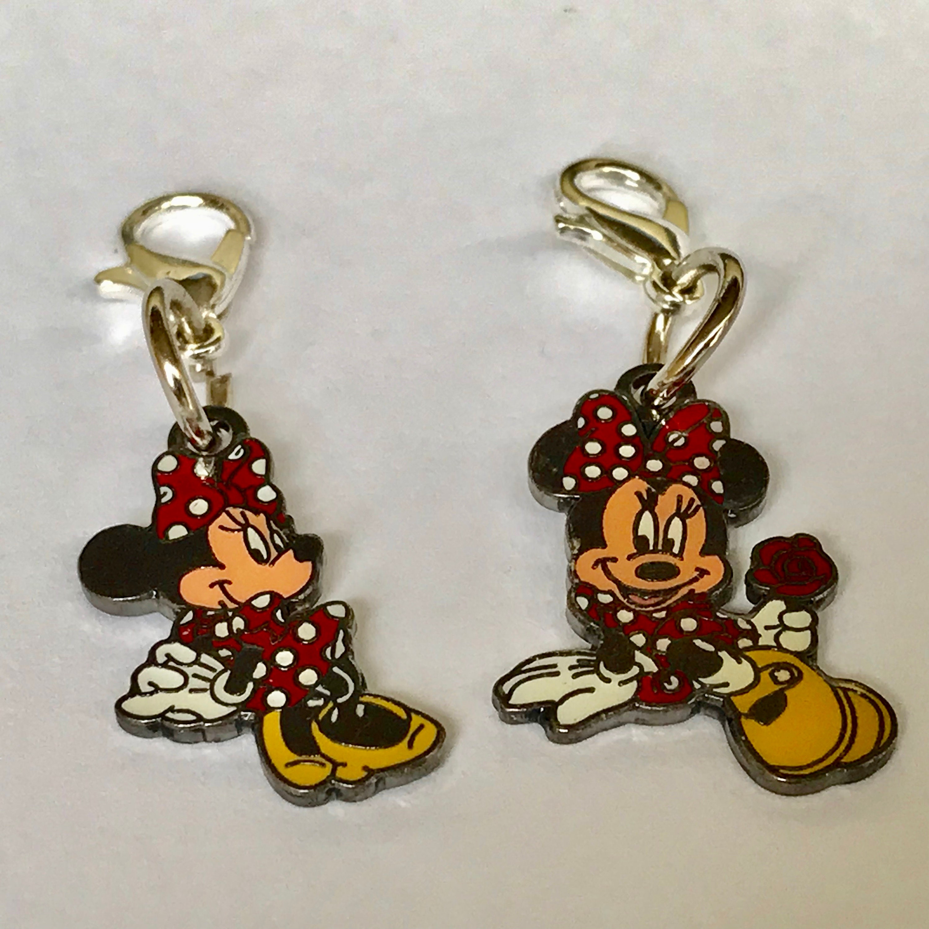 Vintage Disney Minnie Mouse Charm Charms Disneyana Clip on - Etsy
