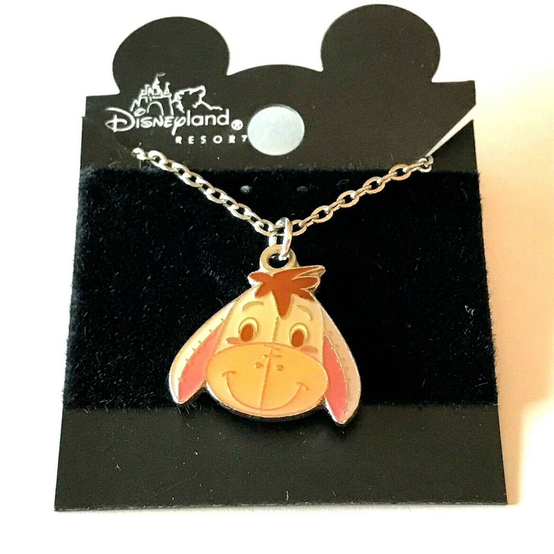 Vintage Disney Eeyore Necklace Pendant Winnie the Pooh Charm - Etsy