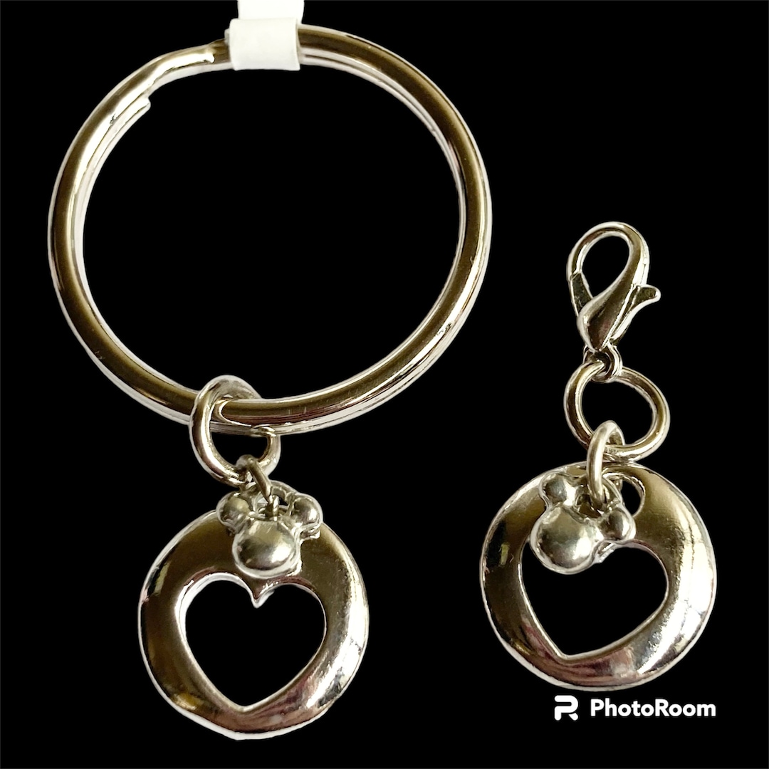 Vintage Disney Mickey Mouse Ears Keychain Clip on Charm Bundle Set - Etsy