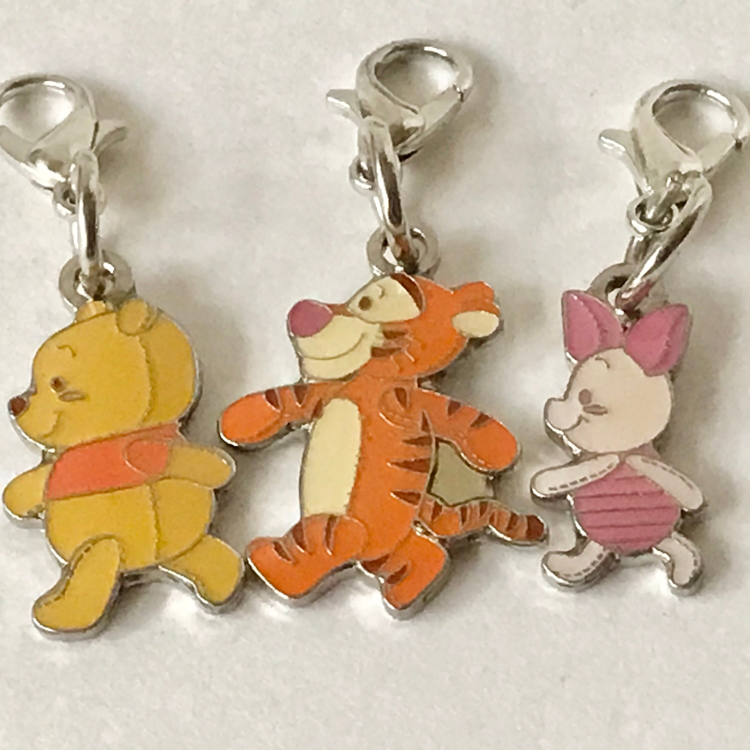 Vintage Disney Charm Charms Lot Winnie The Pooh Tigger Piglet | Etsy