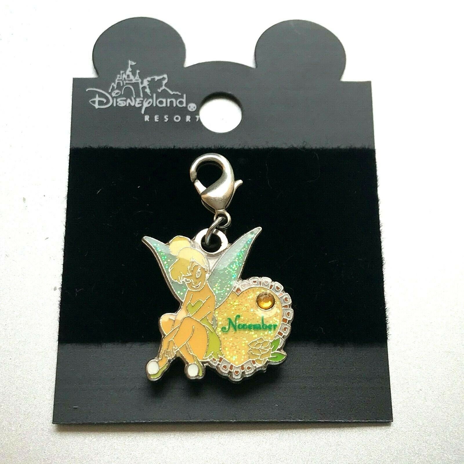 Vintage Disney Tinkerbell Tinker Bell Charm November | Etsy