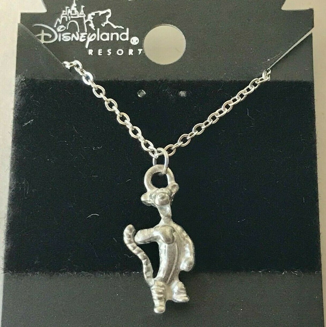 Vintage Disney Tigger Charm Necklace Winnie the Pooh 18" Stainless ...