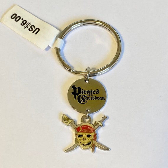 Vintage Disney Pirates of the Caribbean Keychain Keyr… - Gem