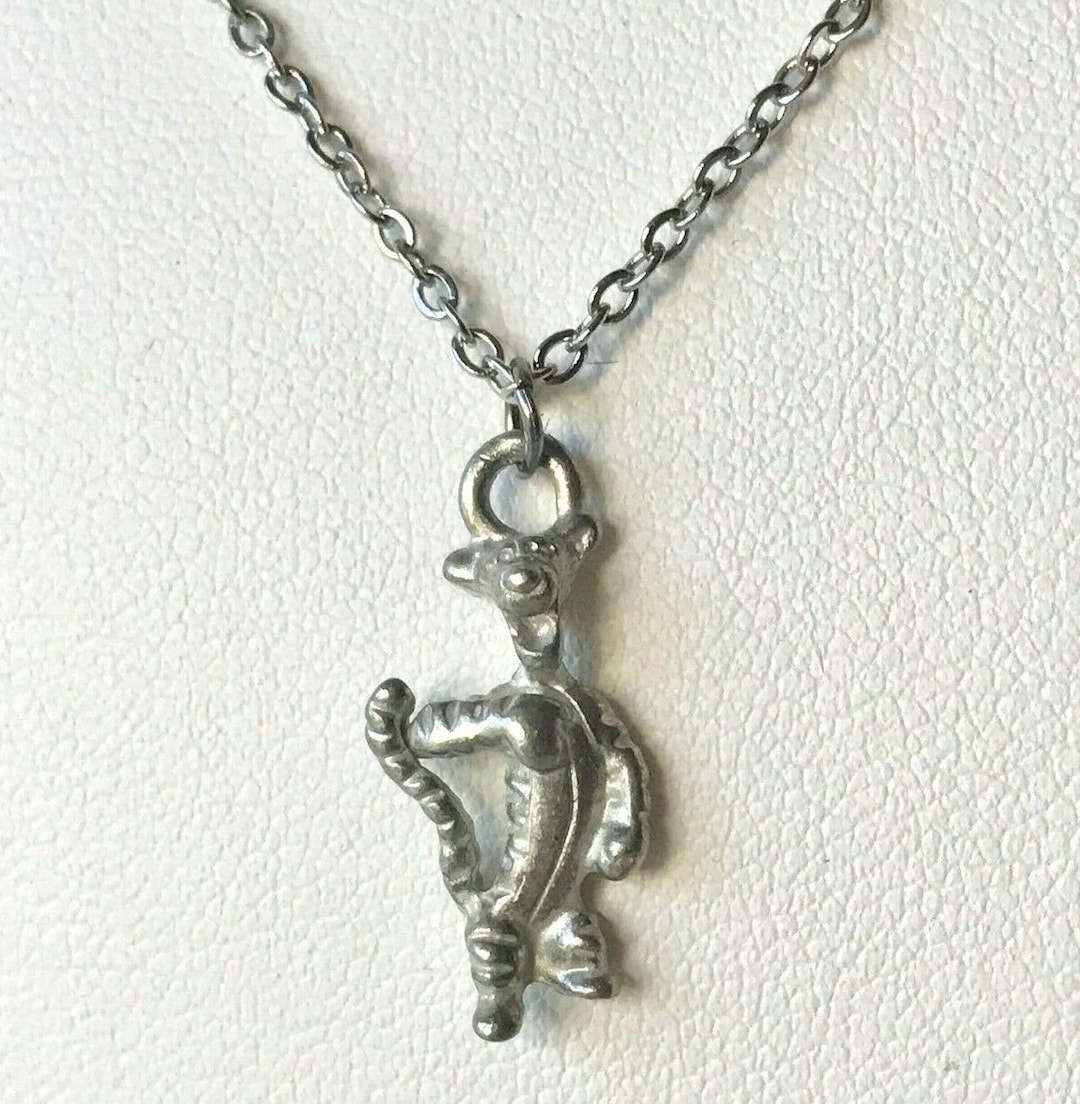 Vintage Disney Tigger Necklace Winnie the Pooh Charm 18 - Etsy