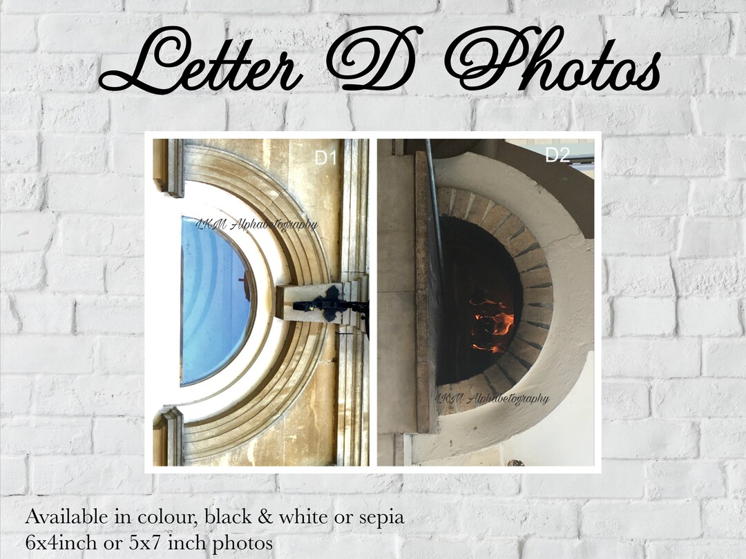 Alphabet Photography: Letter D Photos - Etsy