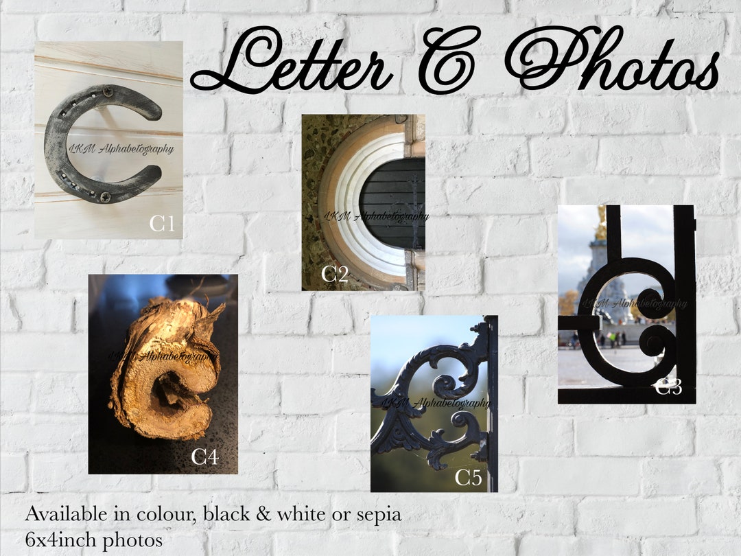 Alphabet Photography: Letter C Photos - Etsy