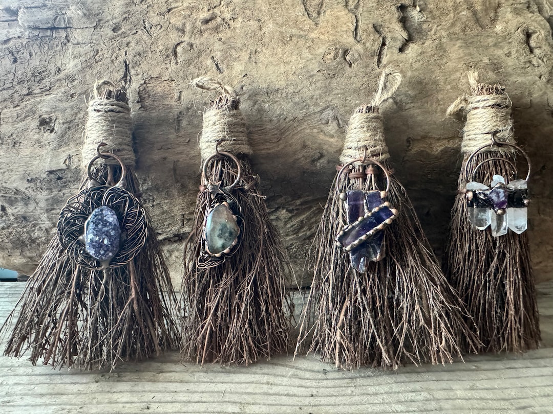 Mini Balsam Protection Brooms, Unique One-of-a-kind, Cedar Scented - Etsy