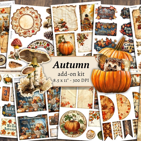 Fall Printable Stationery - Etsy