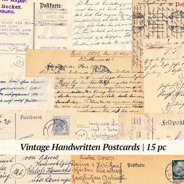 Fabric for Postcards - Etsy