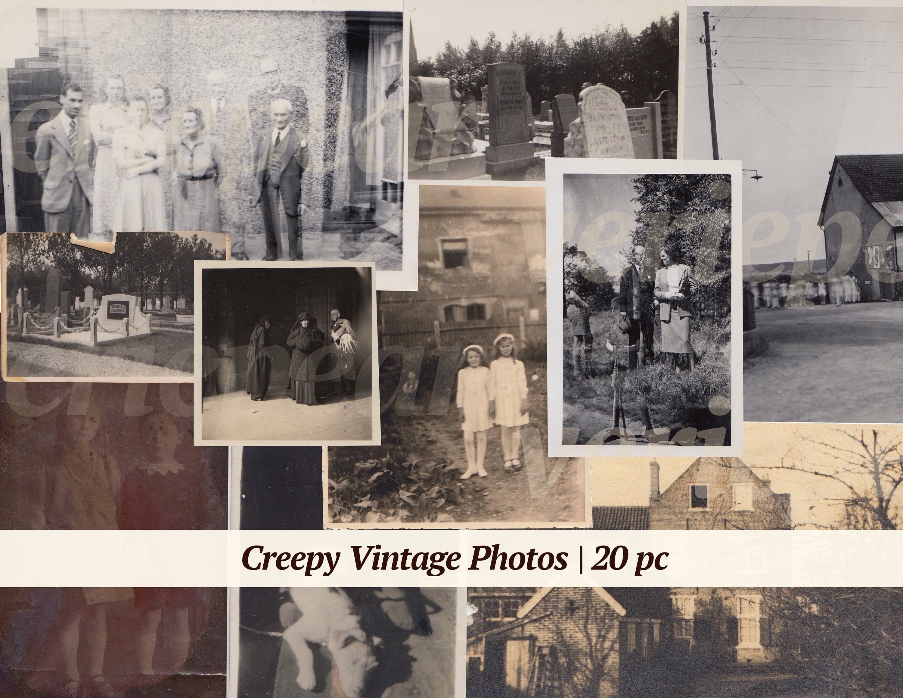 Creepy Vintage Photography