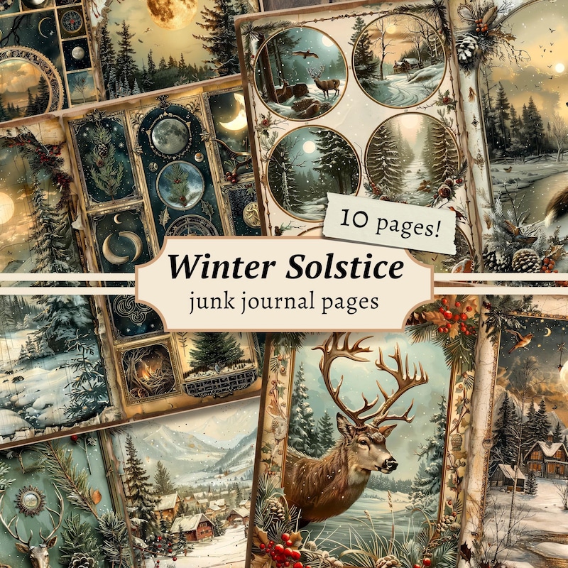 Winter Solstice Cards - Etsy