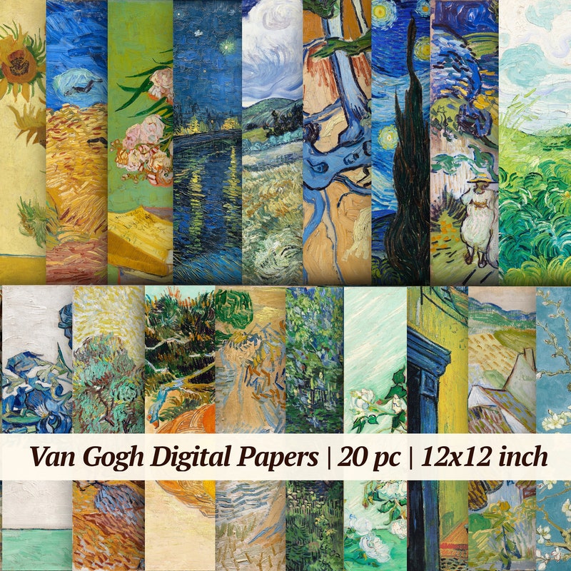 Vincent Van Gogh Print - Etsy