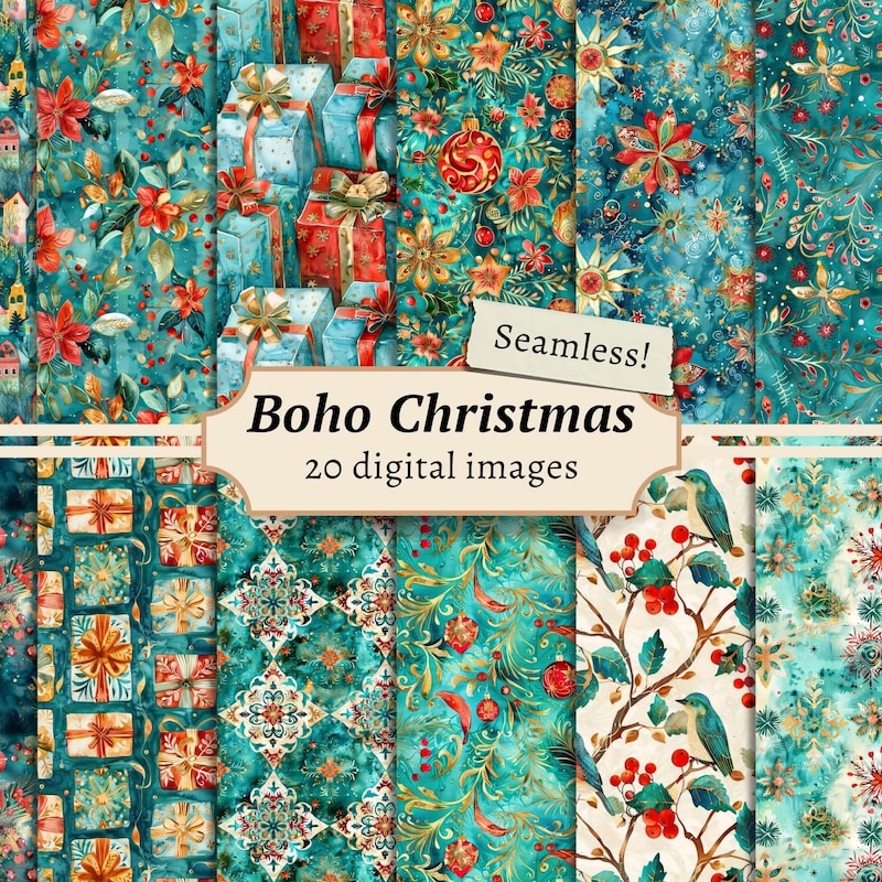 Bohemian Christmas - Etsy