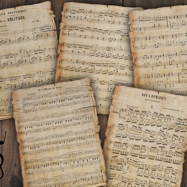 Old Sheet Music - Etsy