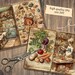 Vintage Cooking Junk Journal Pages, Digital Scrapbook Paper Kit ...