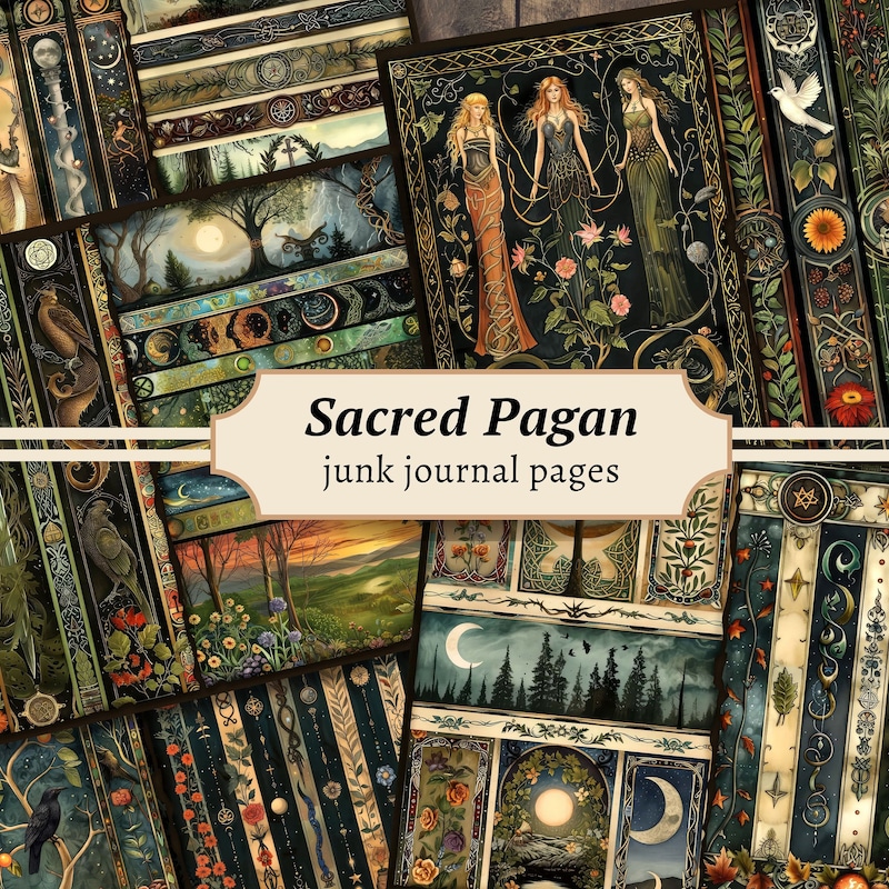 Pagan Digital Scrapbook - Etsy UK