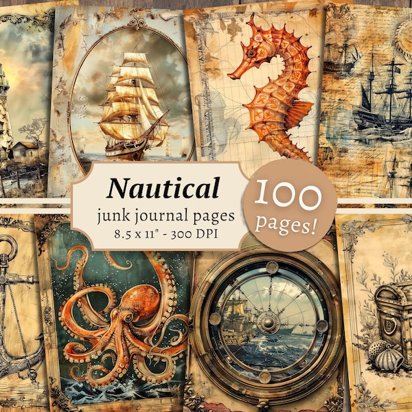 Nautical Scrapbook - Etsy