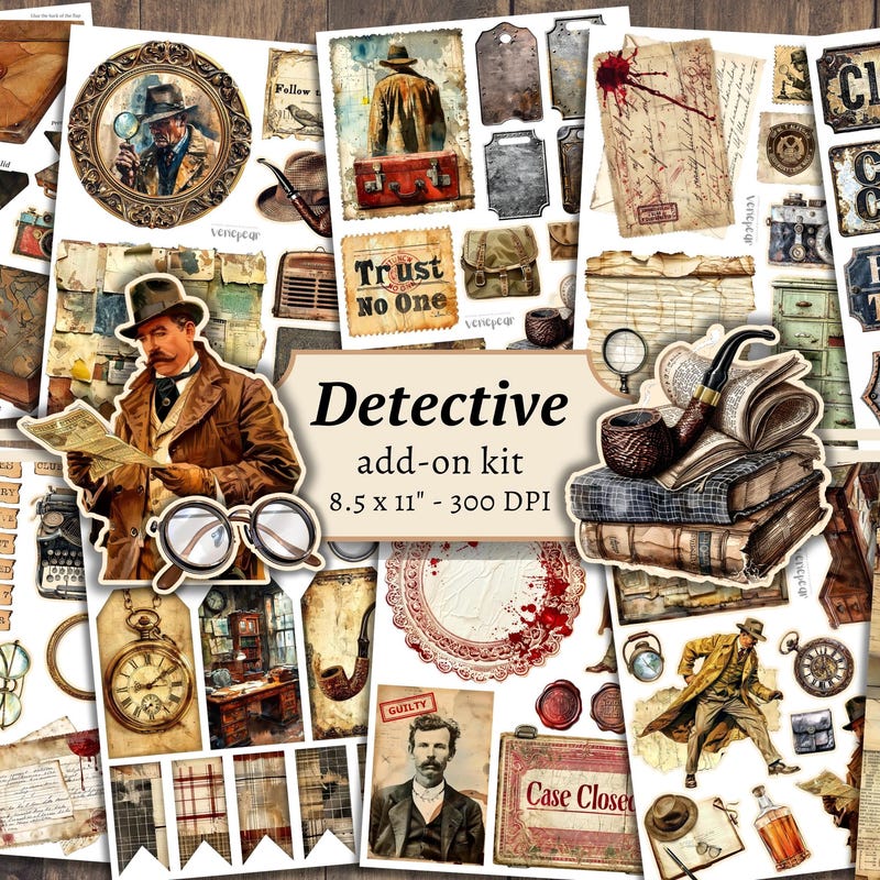 Detective - Etsy