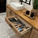 Bathroom Vanity With Cubbies - Etsy