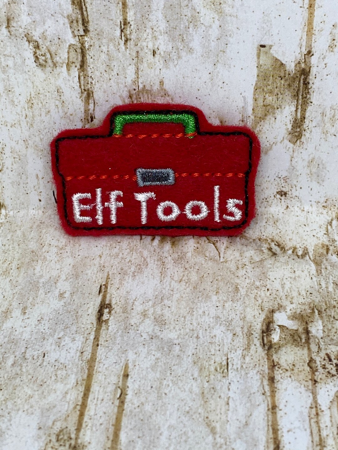 Elf Tools Tool Box Feltie UNCUT - Etsy