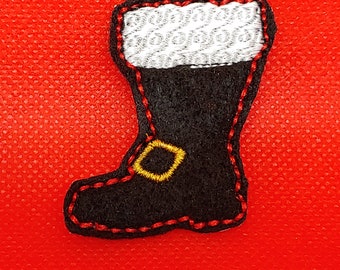 Crochet Santa Boot Pattern - Etsy
