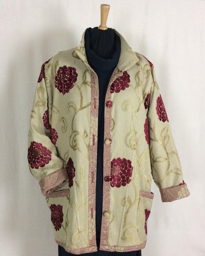 Jacqueline Beverley Beautifully Designed Handmade Jacket. Generous ...