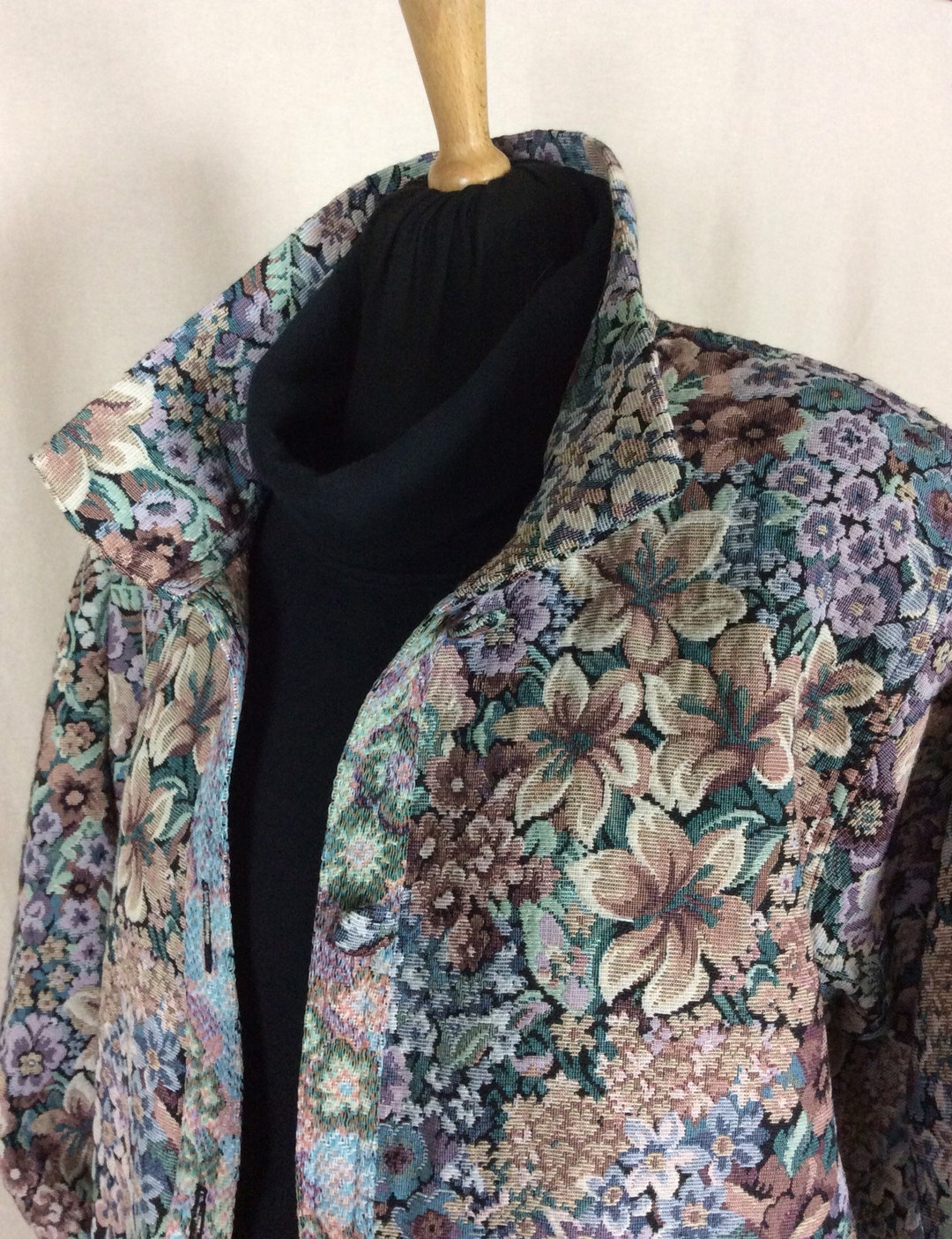 Jacqueline Beverley Floral Jacket Beautifully Designed and Made by Me ...