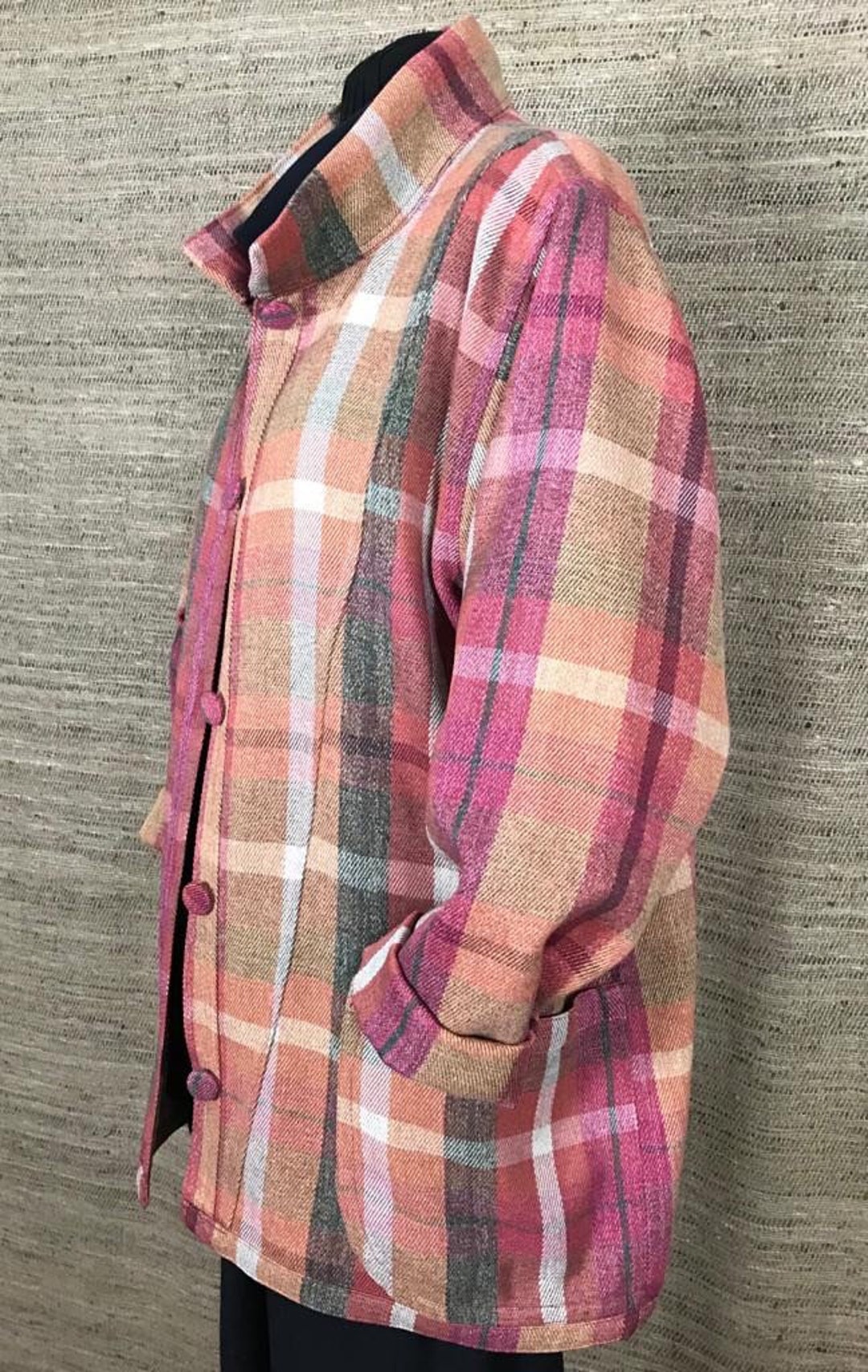 Jacqueline Beverley autumn Calling Jacket. Warm Stylish and Cosy. - Etsy