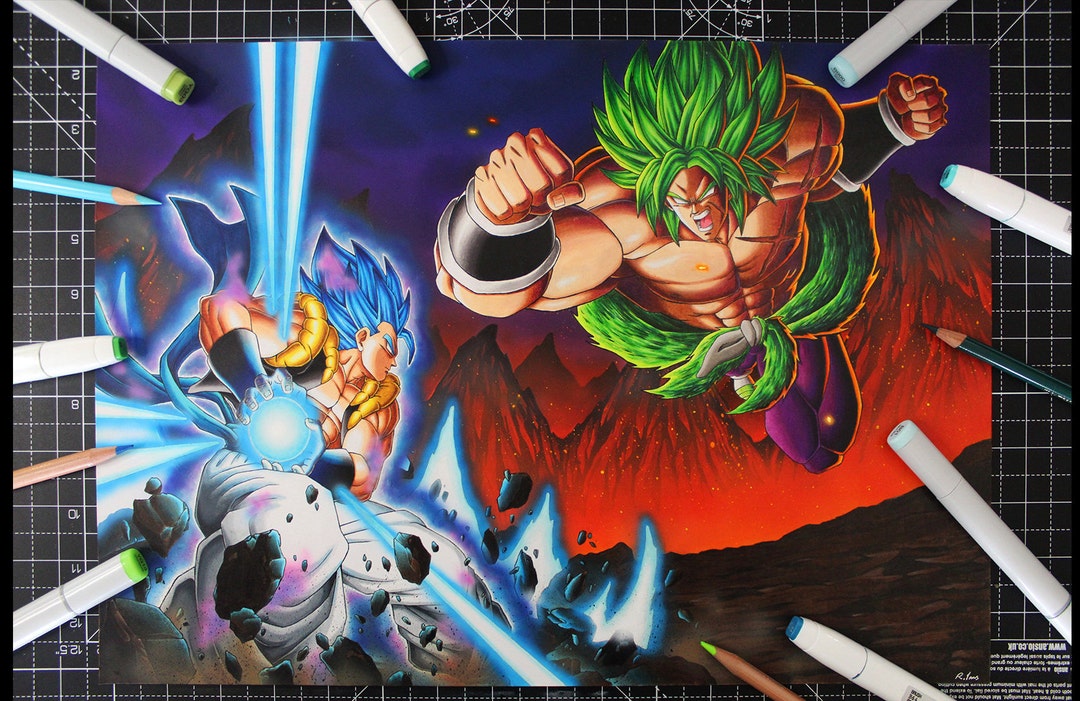 Final Battle: Fine Anime Art Print - Etsy