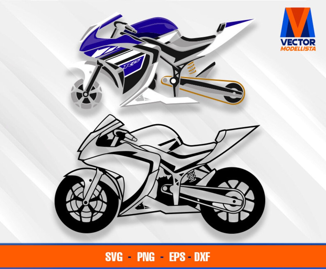 Yzf-R25 Motorrad EPS SVG PNG Dxf Vector Art Cricut - Etsy Österreich