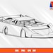 Dirt Late Model Race Car EPS - SVG - PNG - Dxf Vector Art - Cricut ...