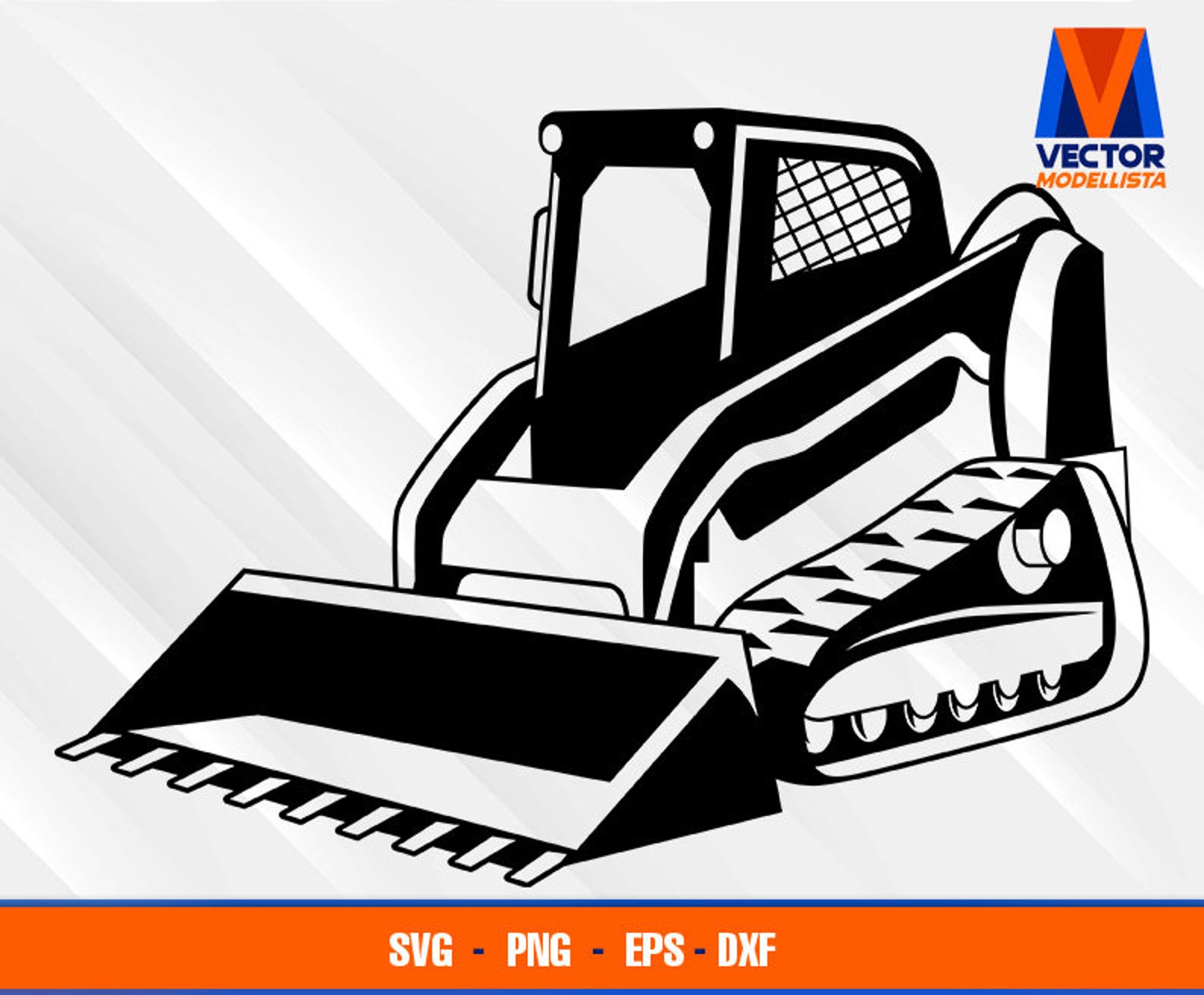 Track Loader EPS - SVG - PNG - Dxf Vector Art - Etsy